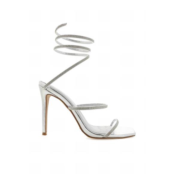 Billini | Shoes | New Billini Garland Sandal In Silver Metallic | Poshmark